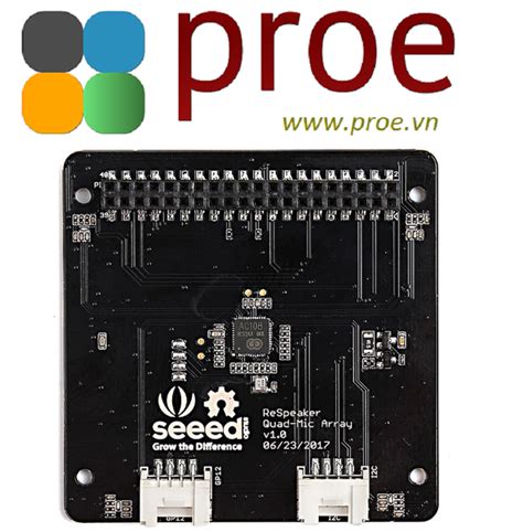 Respeaker 4 Mic Array For Raspberry Pi Điện Tử Proe