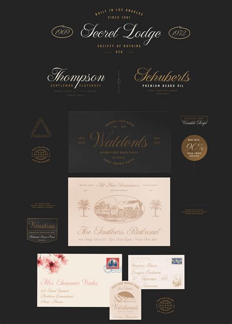 wt hilton script on behance