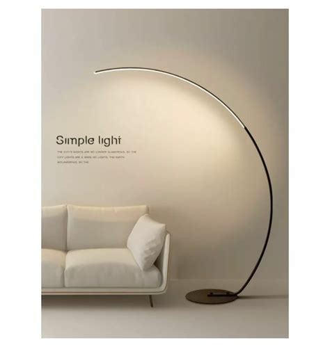 플로어 램프 활조명 모던 곡선 Led 장스탠드 스탠딩 624810 티몬
