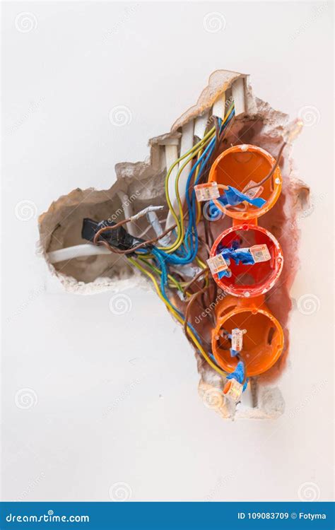 Repairing Damaged Sockets Stock Image Image Of Space