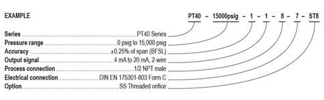 Pt40 Series High Accuracy Fixed Range Transmitters And Transducers