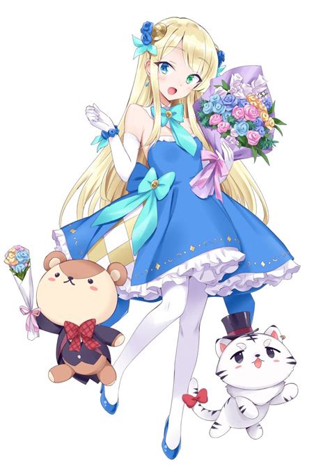 Yumina Elnea Belfast Kohaku And Paula Isekai Wa Smartphone To Tomo