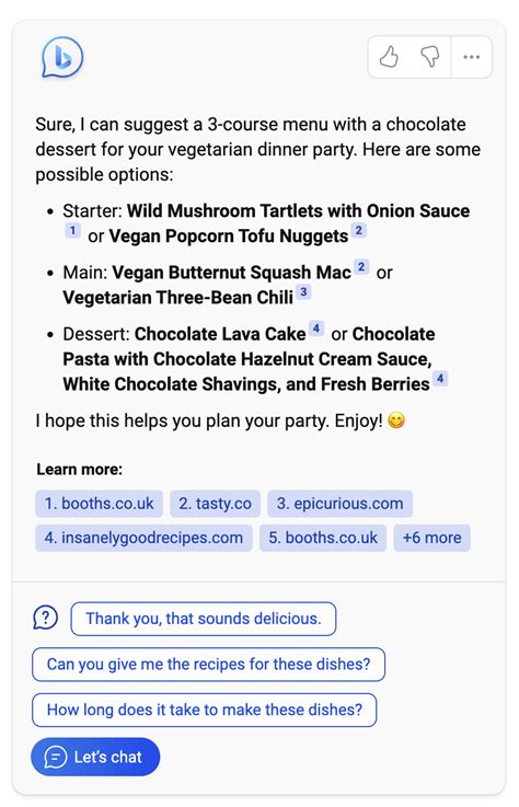 Exploring The Bing Conversational Search Experience — Raptive
