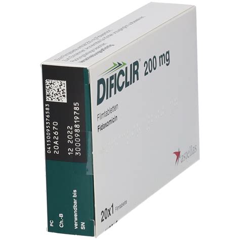 Difliclir® 200 mg 20 St mit dem E-Rezept kaufen - Shop Apotheke