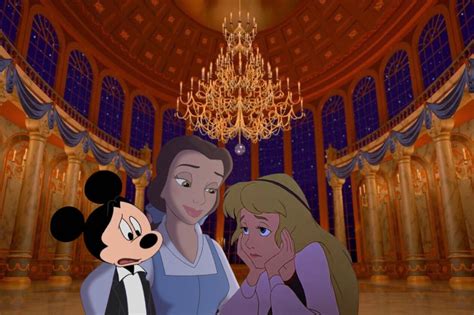 Belle Makes Mickey Apologize To Eilonwy By Spongebobnintendo20 On