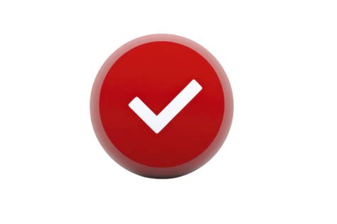 Red Tick Pngs For Free Download