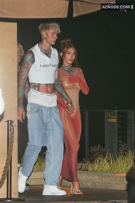 Megan Fox Sizzles In Sexy See Through Dress In Malibu Aznude