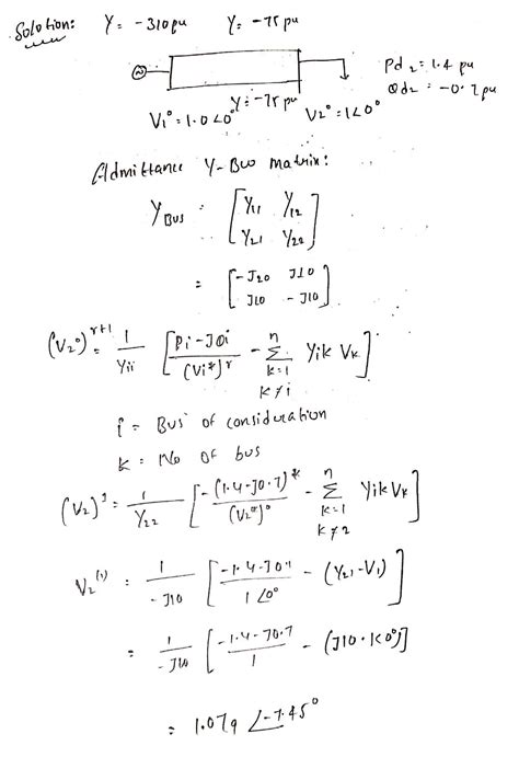 [solved] 1 a two bus power system is shown in figure 1 the