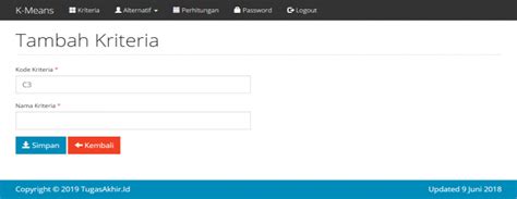 Source Code Data Mining Clustering K Means Php