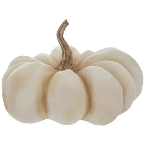 Cream Rustic Resin Pumpkin Hobby Lobby 5689468 Pumpkin Decorating