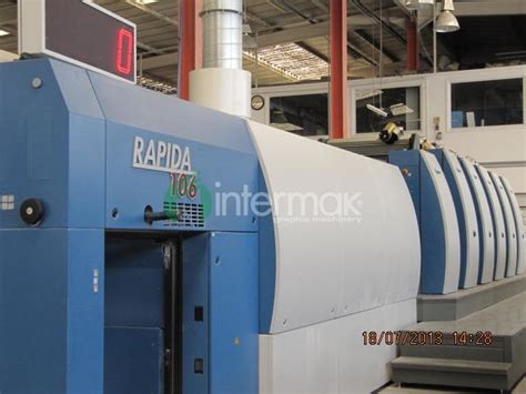 İntermak Matbaa Makineleri Kba Rapida 106 5 L