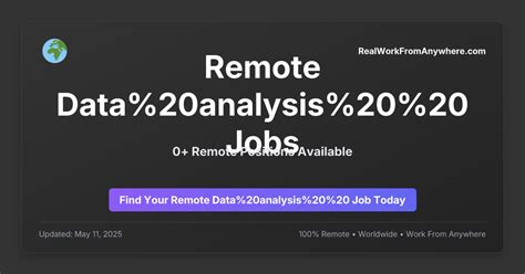 Remote Data Analysis Jobs Work From Anywhere Remote Data Analysis Jobs Work From Anywhere
