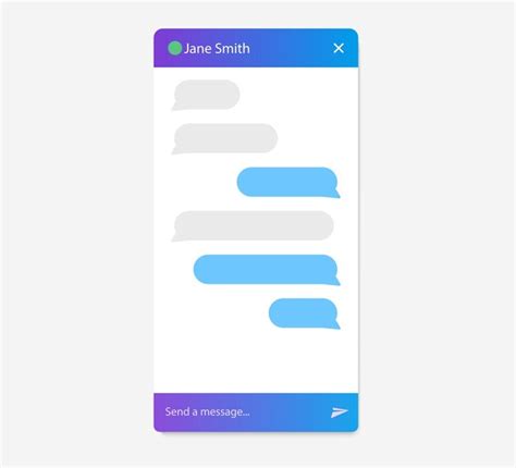 Premium Vector Set Of Chat Bot Mobile Interface Dialog Box Templates Ui Ux Elements For Web