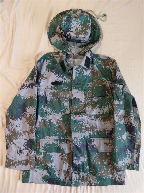 Chinese Pla Type 07 Digital Universal Pattern Military Issued Jacket