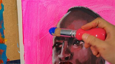 아크릴물감 오일파스텔로 그린 그림 함성 357 Youtube