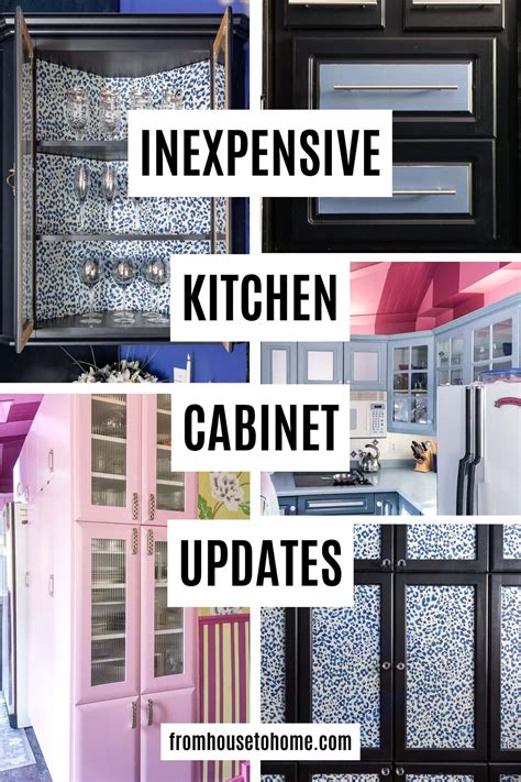 14 Budget Friendly Ways To Update Kitchen Cabinets