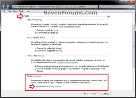 Media Streaming Using Windows Media Player Turn On Or Off Tutorials