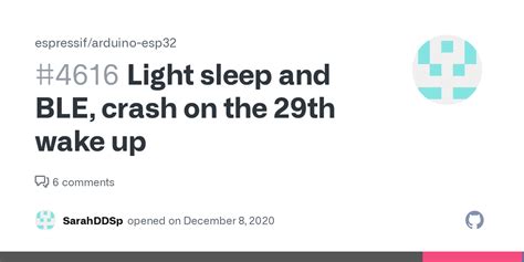 Light Sleep And BLE Crash On The Th Wake Up Issue Espressif Arduino Esp GitHub