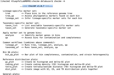 Checkm Fail To Run Though Installed · Issue 249 · Ecogenomicscheckm · Github