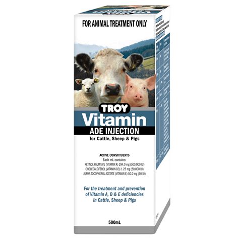 Vitamin Ade Injection Proswine