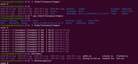 File And Directory Management Commands LinuxOPsys