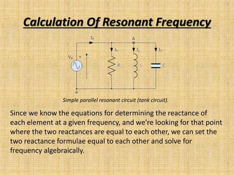 Resonance In Parallel Rlc Circuit PPTX Computer Networking Computing