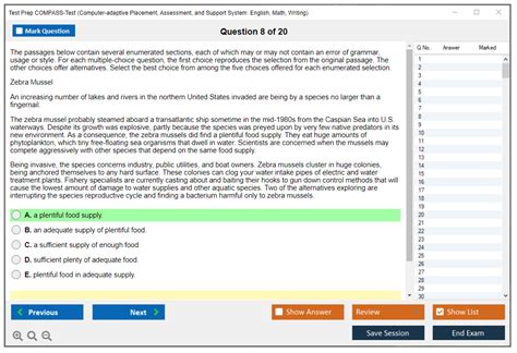 Updated Test Prep Compass Test Exam Prep Practice Test Engine And Pdf