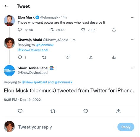 Developed This Twitter Bot To Show Device Labels Twitter For Iphone Etc For Tweets Let Me