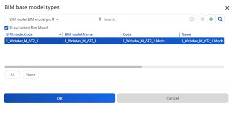 Show Linked Bim Models