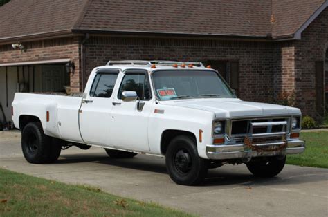 1974 Gmc 3500 Square Body Dually Chevy Silverado Truck Classic Gmc
