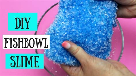 Diy Fishbowl Slime Super Crunchy Slime Youtube