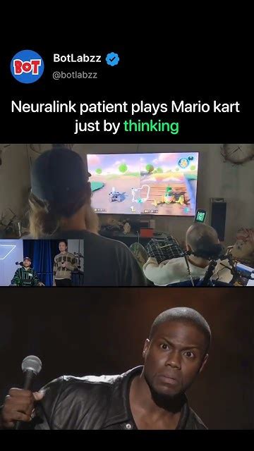 Neuralink Patient Plays Mario Kart Just By Thinking Youtube