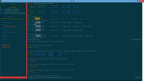 Change Highlight Color Of Horizontal Split Statusline In Vim Stack Overflow