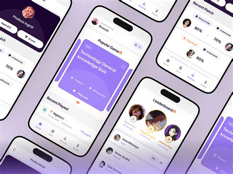 Quiz Mobile App By Mehbubur Rahman On Dribbble