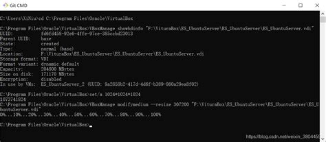 virtualbox虚拟分配空间扩展（适用于动态分配磁盘） 虚拟机动态分配磁盘 csdn博客