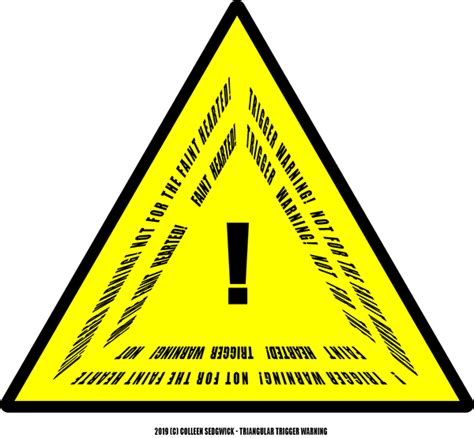 Trigger Warnings For 2019 On Behance