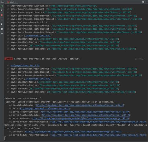 创建应用之后，启动控制台打印error，但是应用是可以正常访问的 · issue 6327 · alibaba ice · github