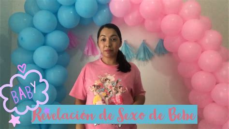 Revelación De Sexo Decoración Con Globos Arco Sin Base Youtube