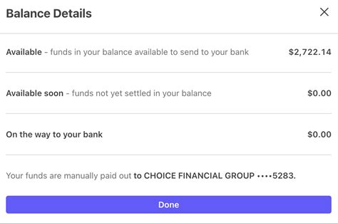 Can Anybody Explain This Available Balance To Me How Do I Find It And Release It Rstripe