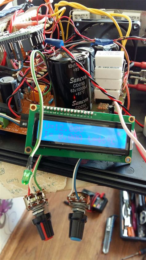 Arduino Tehniq 0 30v 0 7a Power Supply Unit With Lm723 And Arduino Volt And Ampermeter