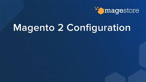 Magento 2 Configuration Full Guide YouTube