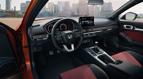 2022 Honda Civic Type R Interior Previewed With Si Automotive Daily
