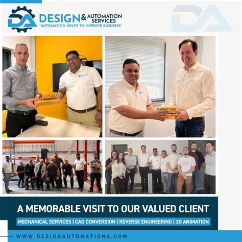Design And Automation Services On Linkedin Clientvisit Collaboration Teamwork Goodfeedback