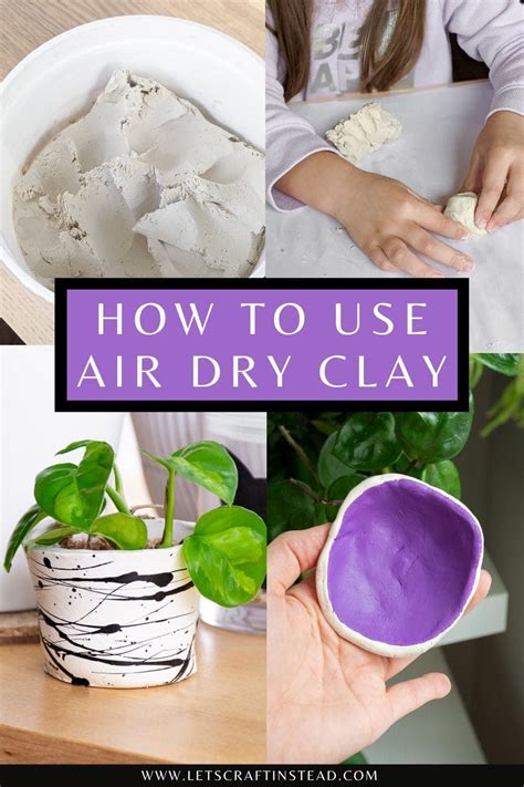 How To Use Air Dry Clay Drying Sealing Painting Air Dry Clay Designs