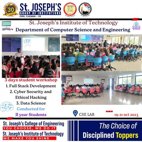 Cse St Josephs Institute Of Technology On Linkedin Sjit Cse Datascience