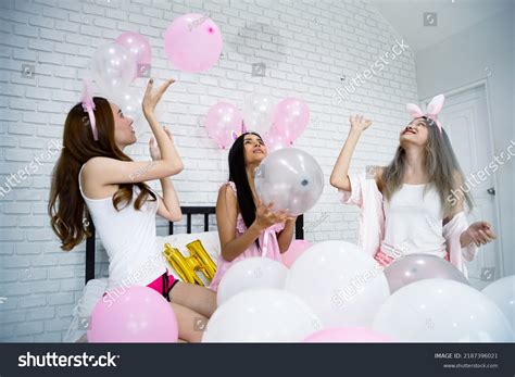 Sexy Girls Having Happy Fun Birthday Stock Photo Shutterstock