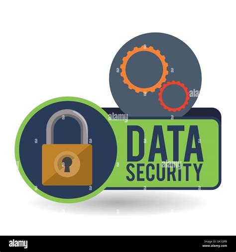Data Security Design Protect Icon Data Center Illustration Stock Vector Image And Art Alamy
