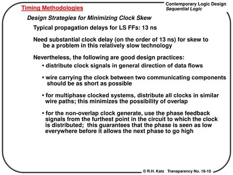 Ppt Chapter 6 Sequential Logic Design 62 Timing Methodologies