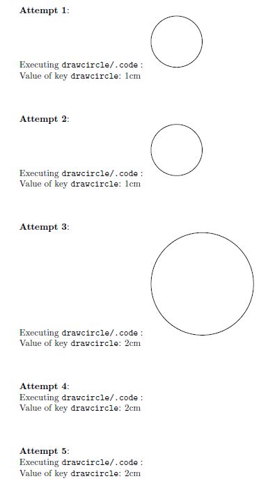 Key Value Pgf Keys Differences Between Initial And Default Tex