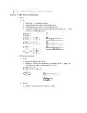 CS6400 DB note exam2.pdf - Part 2 - Relational algebra and calculus EER mapping Lecture 3 - EER ...